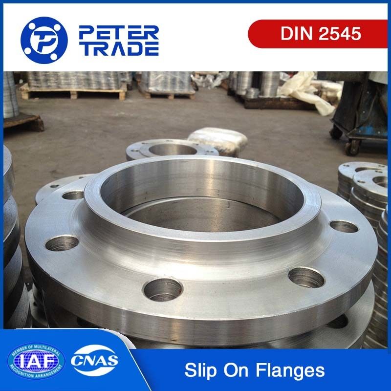 DIN 2545 PN40 CS Slip On Flanges SORF Raised Face DN 10 to DN500 for ...