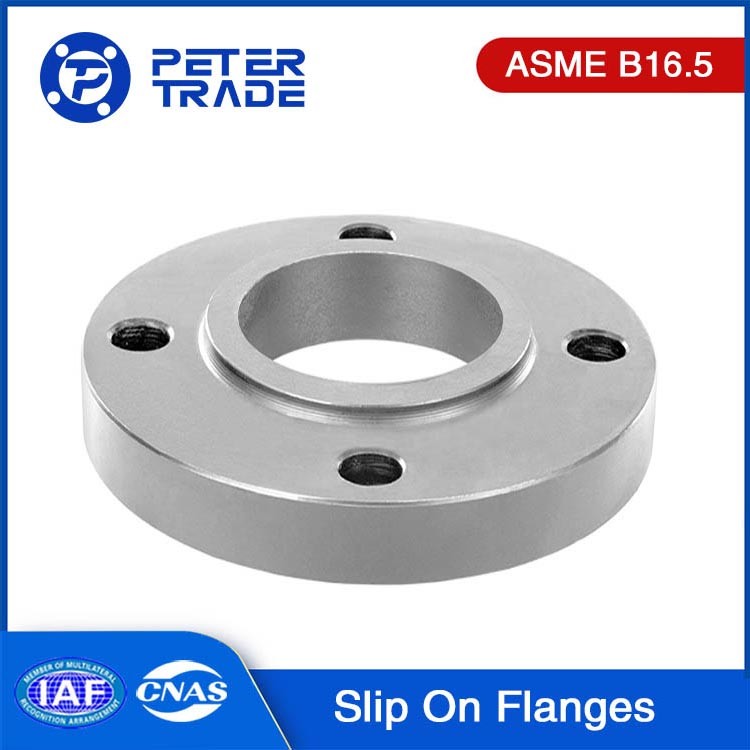 ASME B16.5 SO Flanges A105 / A694 F52 / F65 / Q235 Carbon Steel Forged ...