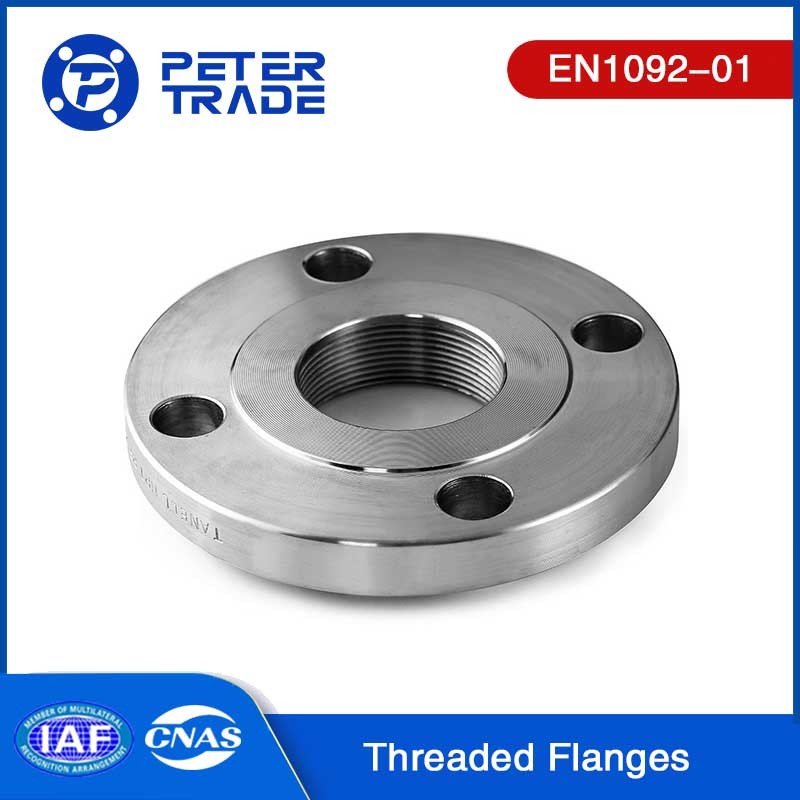 TYPE 13 EN1092-01 PN25 4 Inch Threaded Flanges RF DN 10 To DN 600 ...